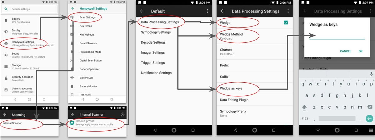 Configuring a barcode scanner - ISoft Wiki